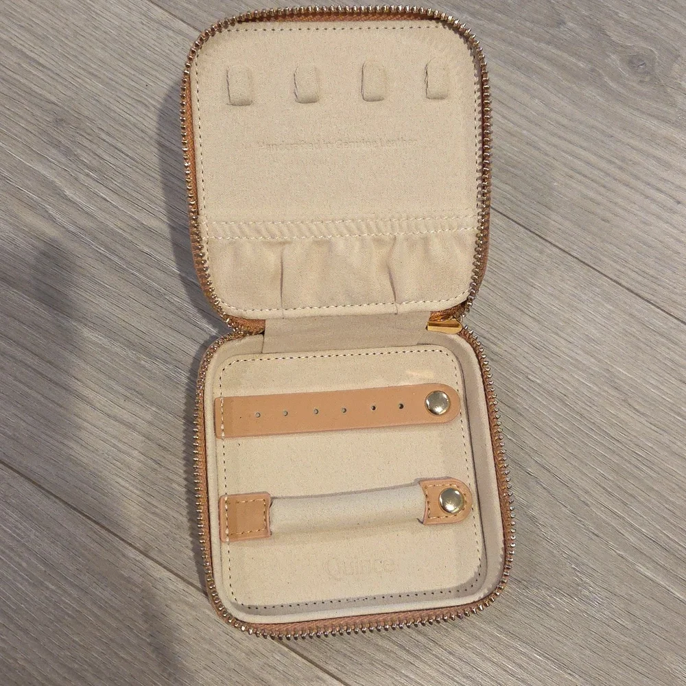Quince | Bags | Quince Leather Jewelry Travel Case | Poshmark
